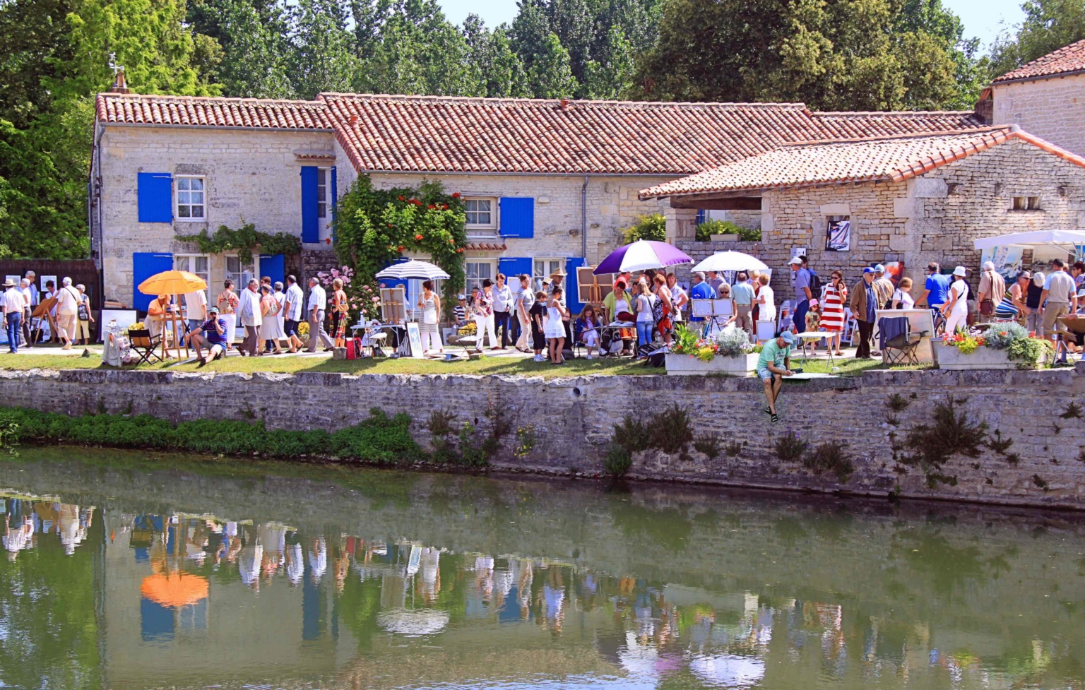 Le Festival International de Peinture de Magné - French Plein Air ...